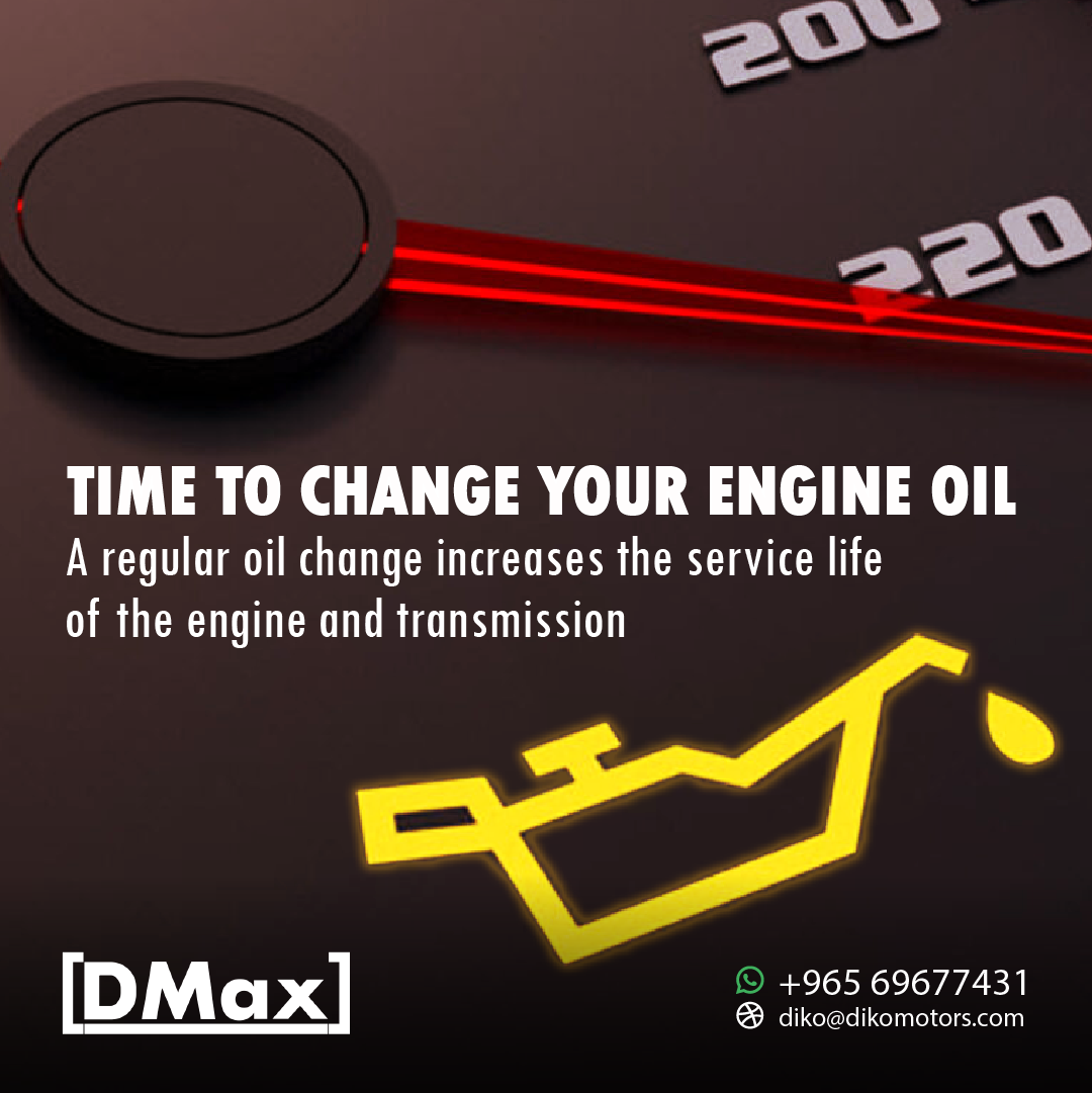 DMax - TIME TO CHANGE YOUR ENGINE OIL - Al-Rabiah Garage
